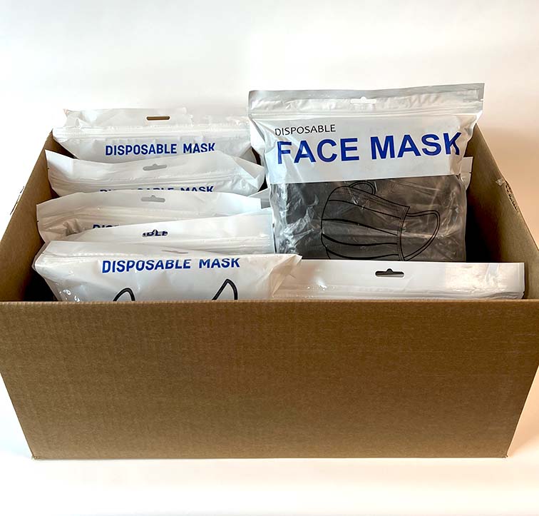 BULK ORDER: 1,000 Count Disposable 3-Ply Face Masks – CRS Pallets